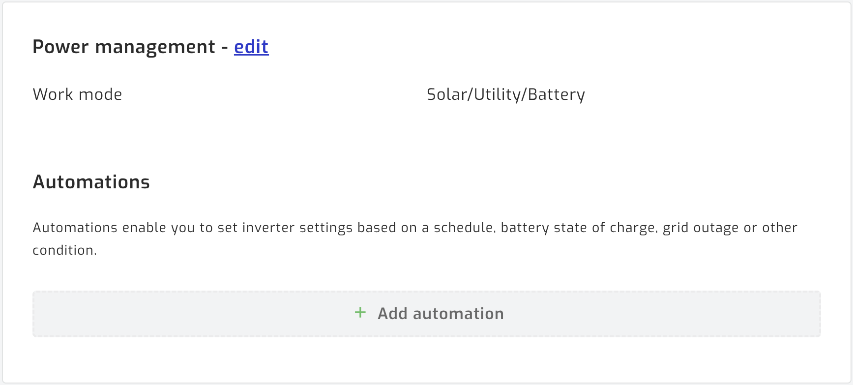 Power management - Anenji Hybrid Solar Charger